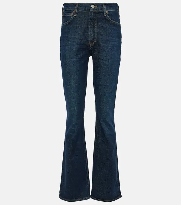 AGOLDE Nico Boot High-rise Jeans - Blue