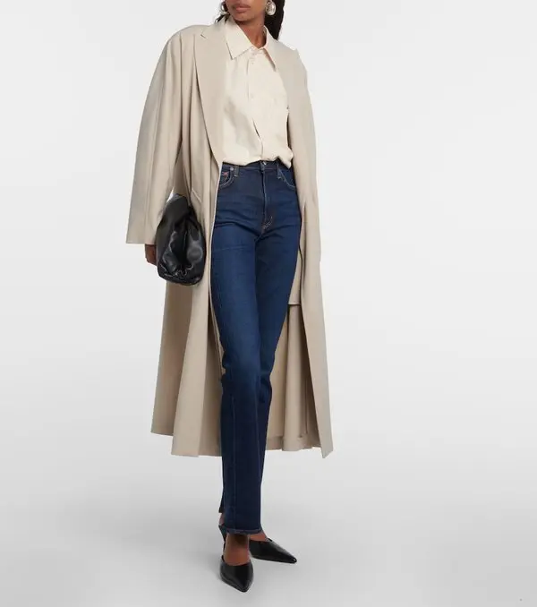 AGOLDE Nico Boot High-rise Jeans - Blue