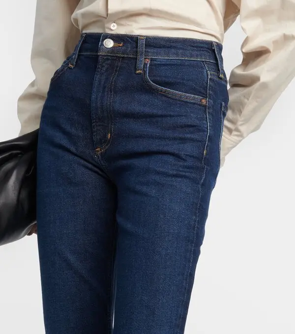 AGOLDE Nico Boot High-rise Jeans - Blue