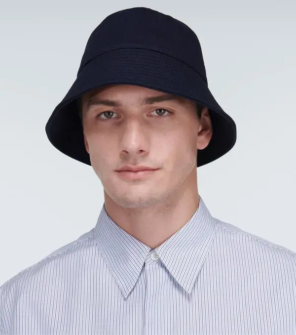 JIL SANDER Cotton Bucket Hat