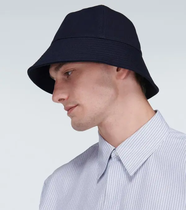 JIL SANDER Cotton Bucket Hat
