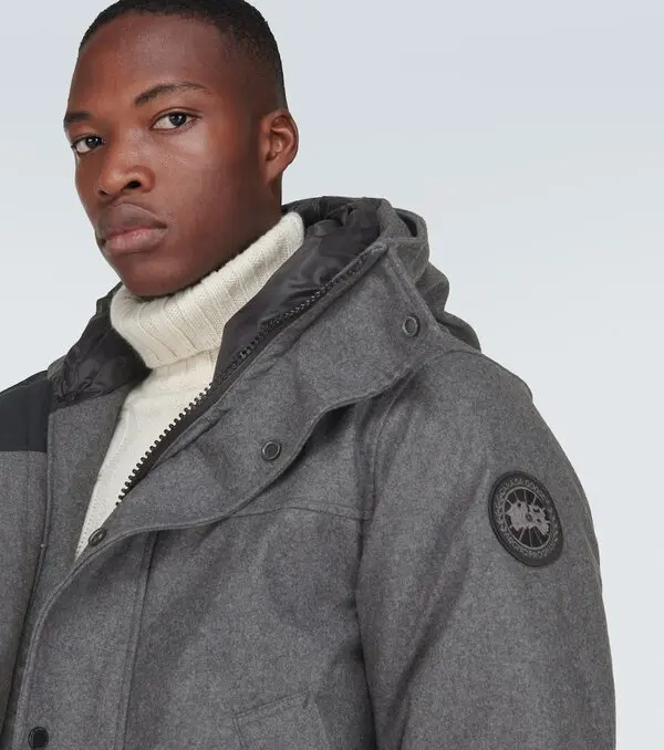 Parka Wool Canada Goose Men's Langford Parka Canada Goose