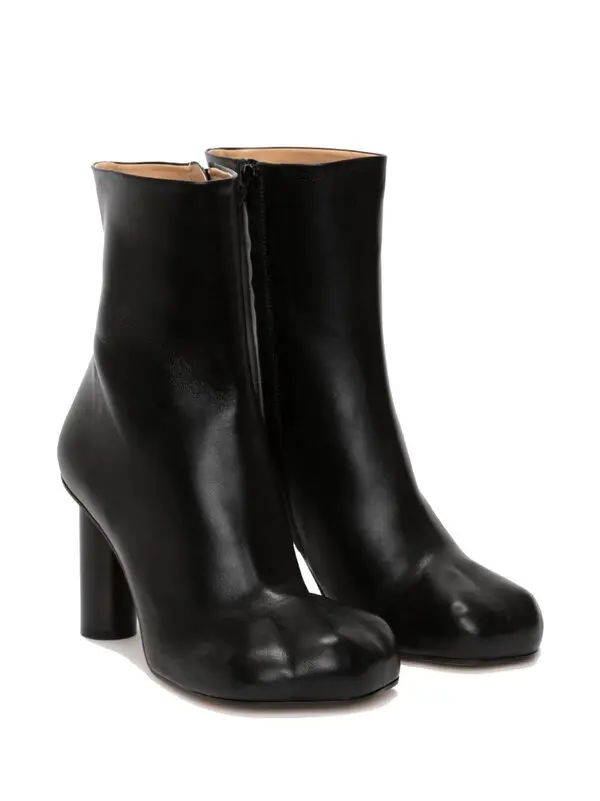 JW Anderson Paw Leather Ankle Boots