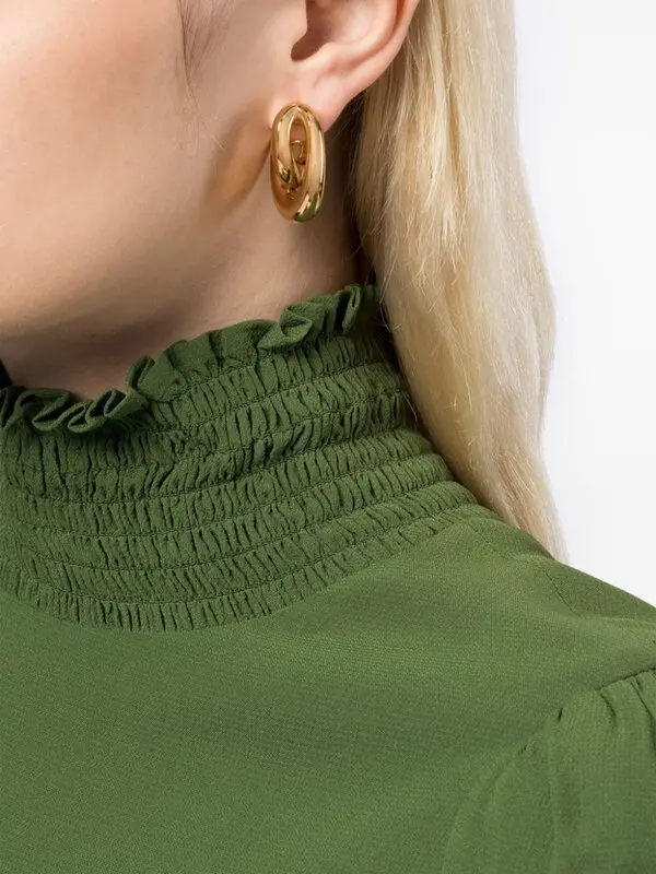 Charlotte Chesnais Initial Blow Earrings