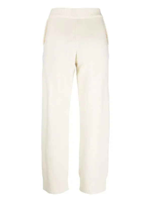 LISKA Knitted Cashmere Track Pants
