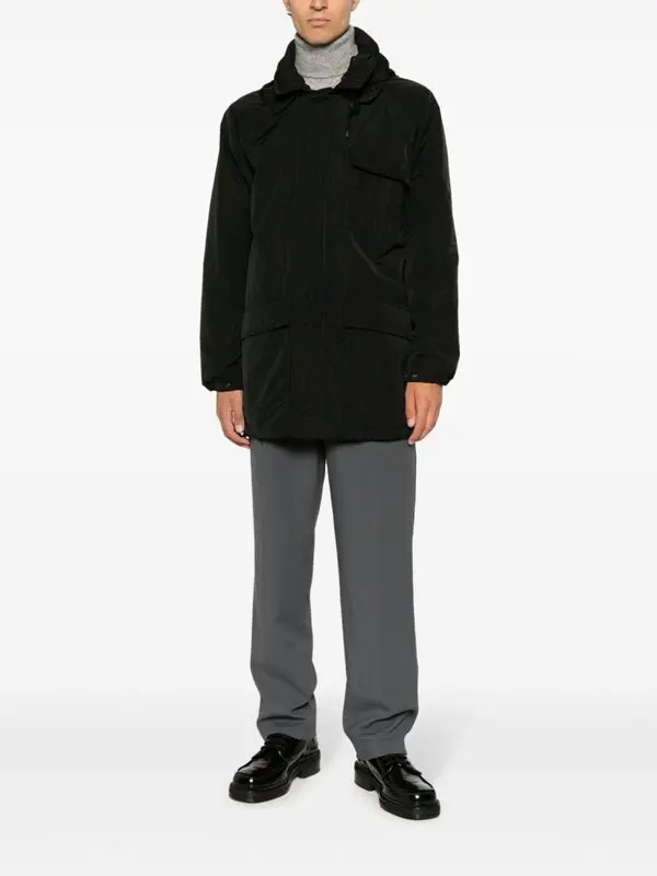 Aspesi Hooded Long Sleeve Coat