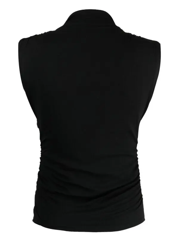 Veronica Beard Lossa Draped Top