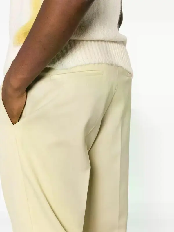 JIL SANDER Mid-rise Straight-leg Trousers - Neutrals