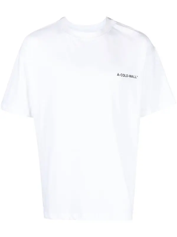 A-COLD-WALL* Logo-print Cotton T-shirt - White