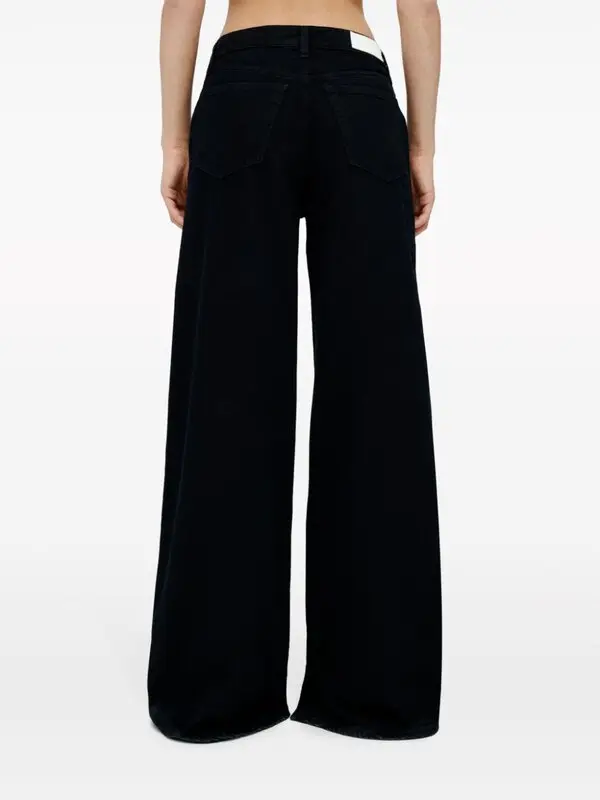 RE/DONE Low Rider Loose Jeans - Black