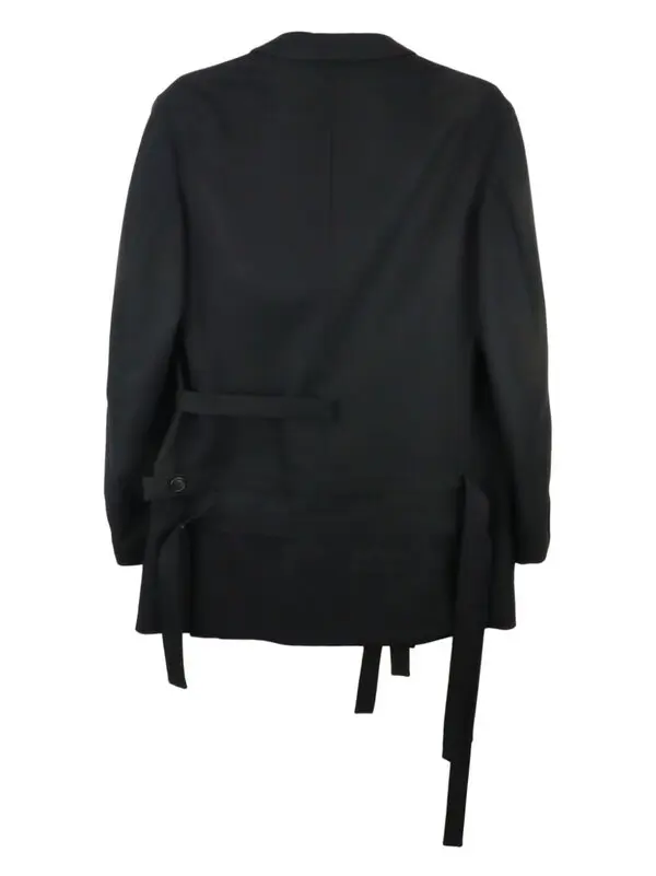 Yohji Yamamoto Worsted Tasmania Wool Blazer
