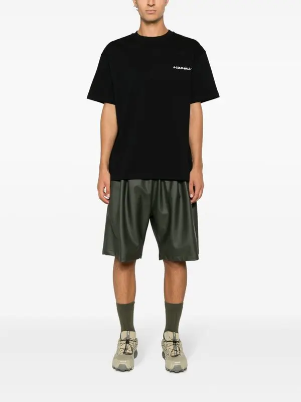 A-COLD-WALL* Logo-print Cotton T-shirt - Black
