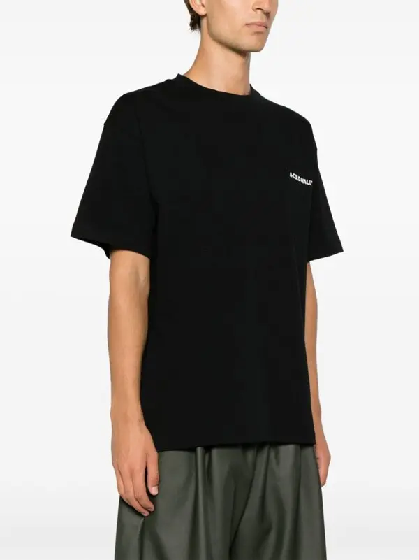 A-COLD-WALL* Logo-print Cotton T-shirt - Black