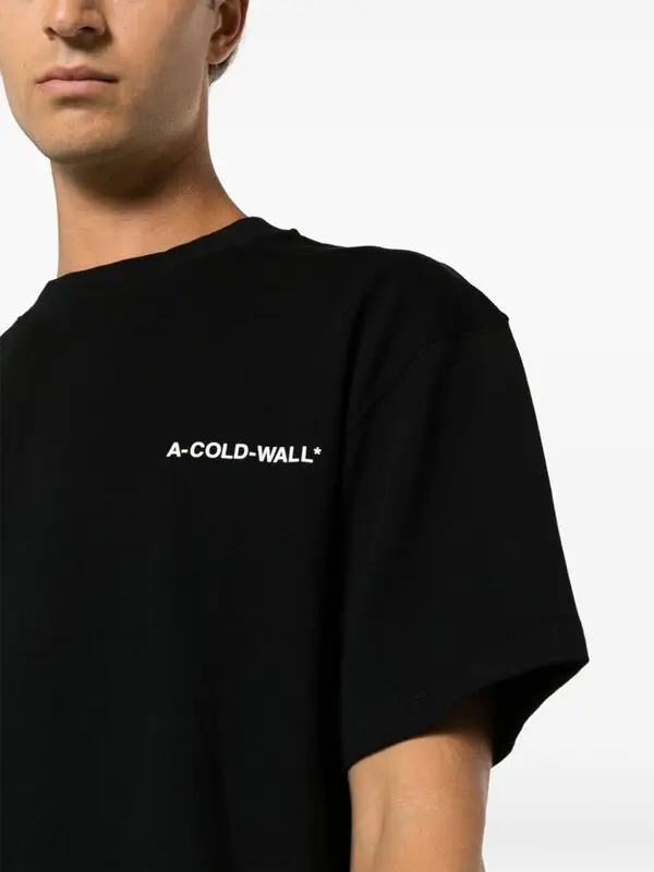 A-COLD-WALL* Logo-print Cotton T-shirt - Black