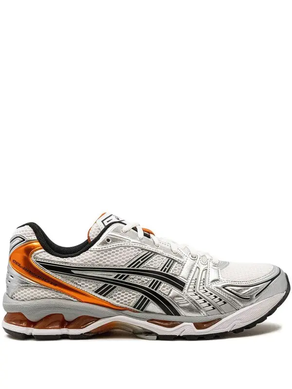 Asics Gel-kayano 14 Piquant Orange Sneakers - White