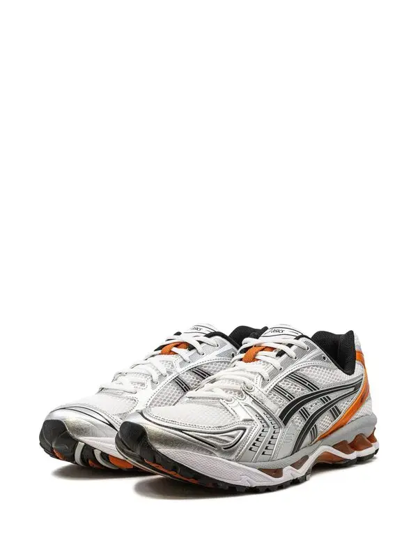 Asics Gel-kayano 14 Piquant Orange Sneakers - White