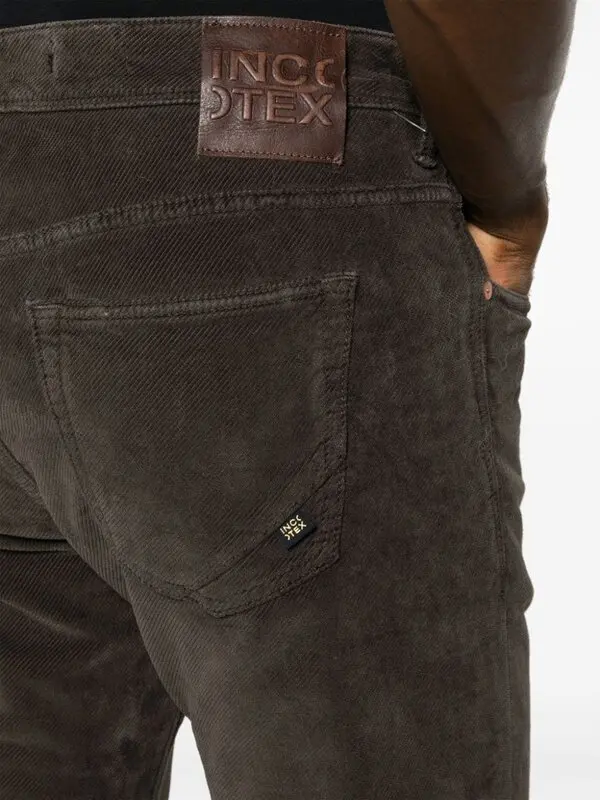 Incotex Tapered-leg Jeans - Brown