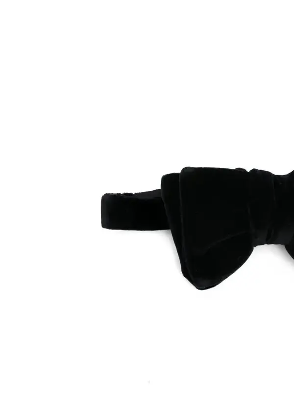 TOM FORD Cotton Bow Tie - Black