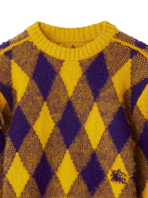 Burberry Equestrian Knight-motif Wool Jumper
