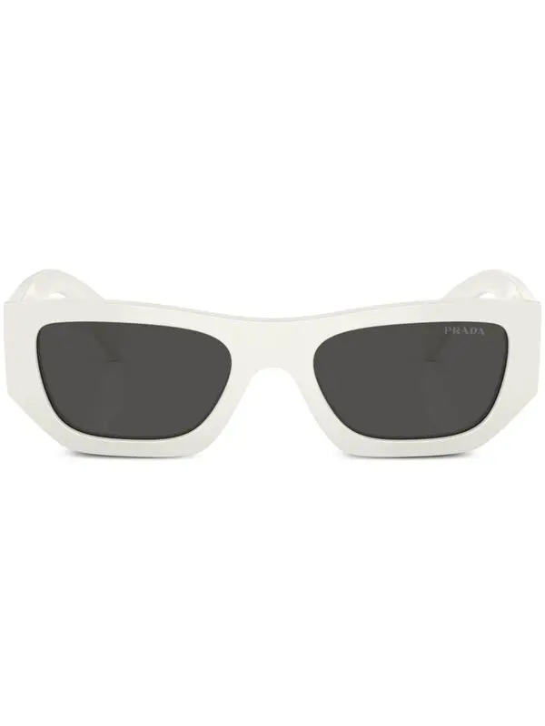 Prada Rectangle-frame Sunglasses - White