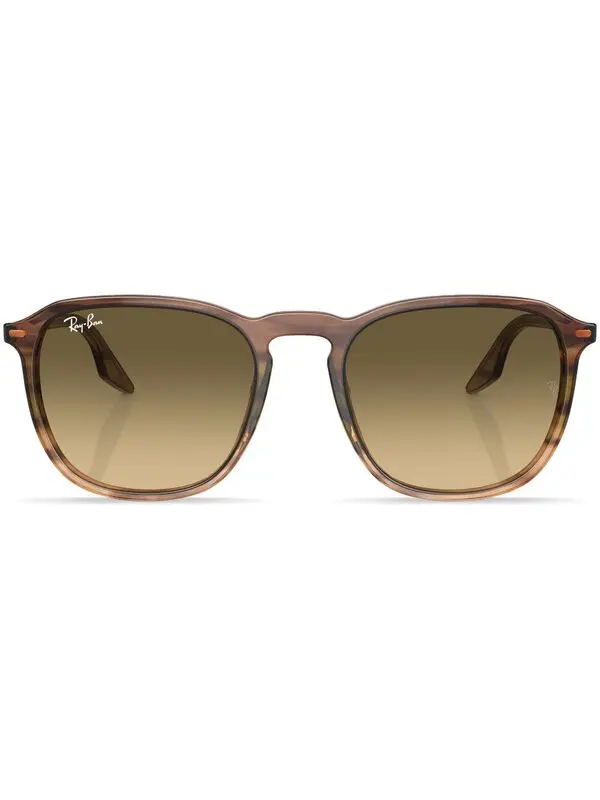 Ray-ban Erika Round-frame Sunglasses - Brown