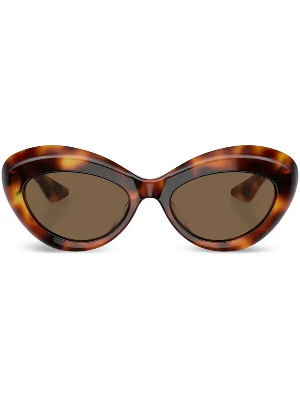 Oliver Spencer 1968c Cat-eye Sunglasses - Green