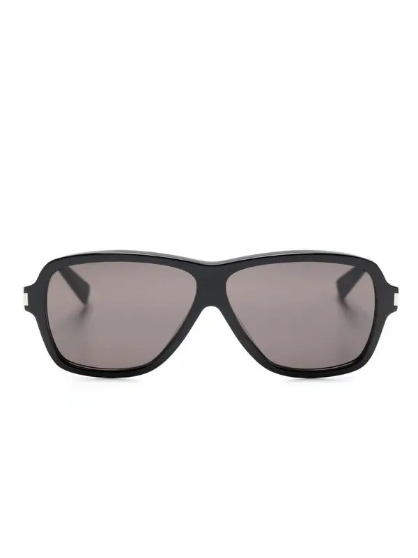 Saint Laurent Carolyn Oversized Sunglasses - Black