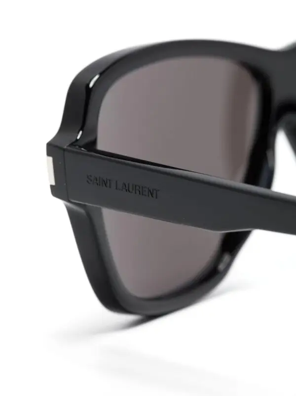 Saint Laurent Carolyn Oversized Sunglasses - Black