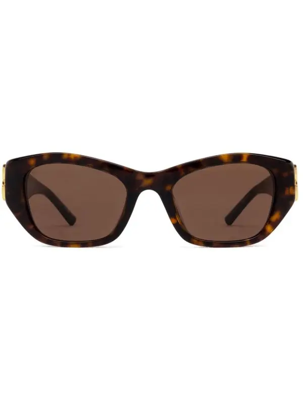Balenciaga Dynasty Square-frame Sunglasses - Brown