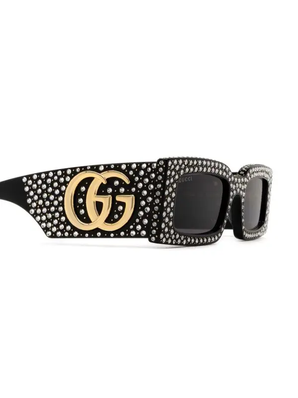 Gucci Rectangle-frame Sunglasses