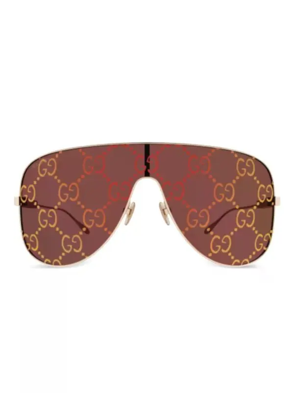 Gucci Tinted Pilot Sunglasses