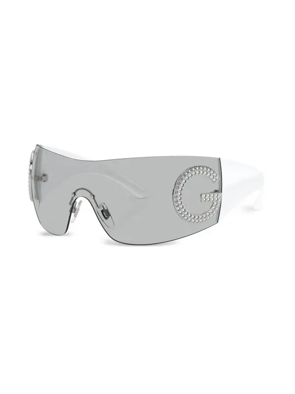 Dolce & Gabbana Re-edition Shield-frame Sunglasses