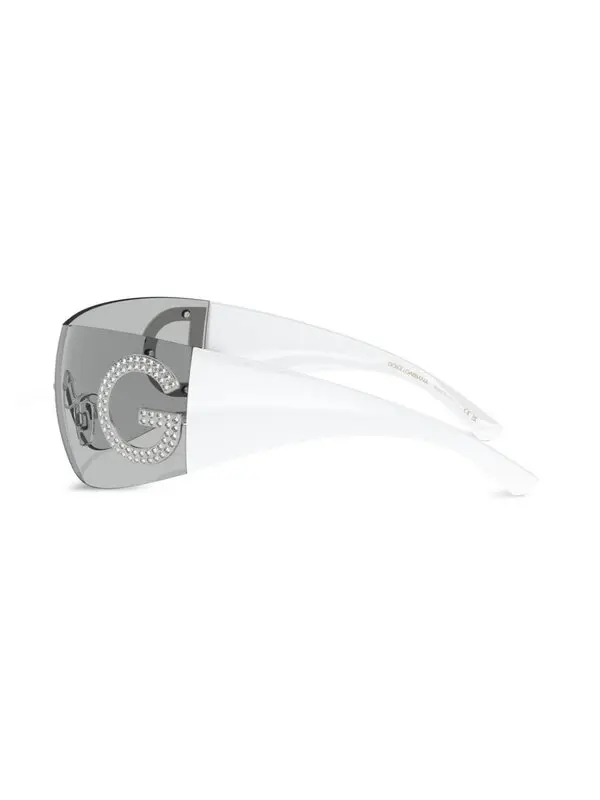 Dolce & Gabbana Re-edition Shield-frame Sunglasses