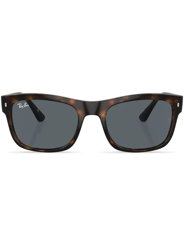 Ray-ban Tortoiseshell Square Frame Sunglasses - Green
