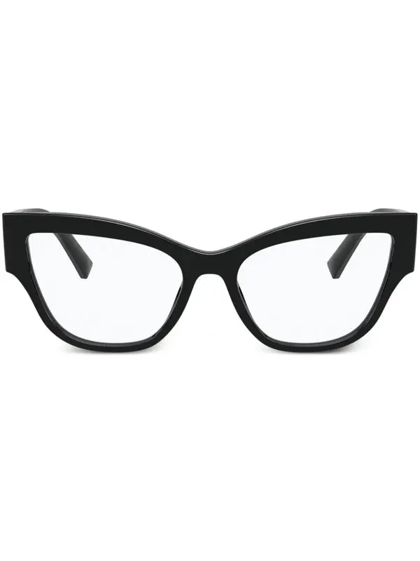 Dolce & Gabbana Cat-eye Frame Glasses - Black