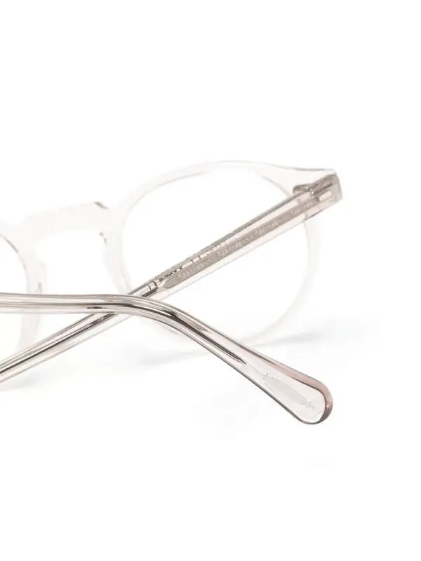 Oliver Spencer Romare Round-frame Glasses - Neutrals