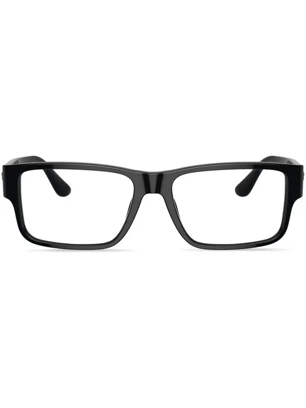 Versace Rectangle-frame Glasses - Black