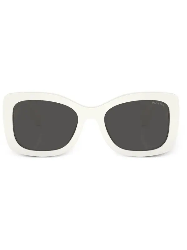 Prada Square Sunglasses - White
