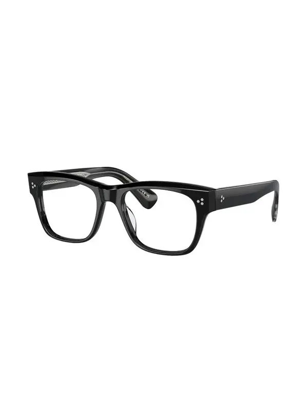 Oliver Spencer Birell Square-frame Eyeglasses - Black