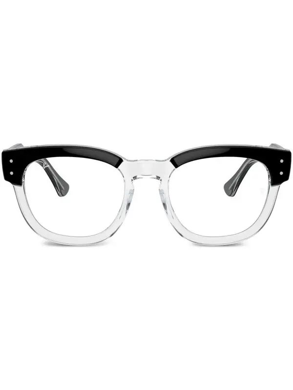 Ray-ban Square-frame Glasses - Black