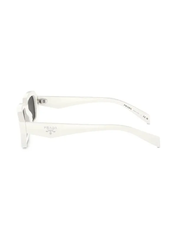 Prada Logo-lettering Rectangular Sunglasses