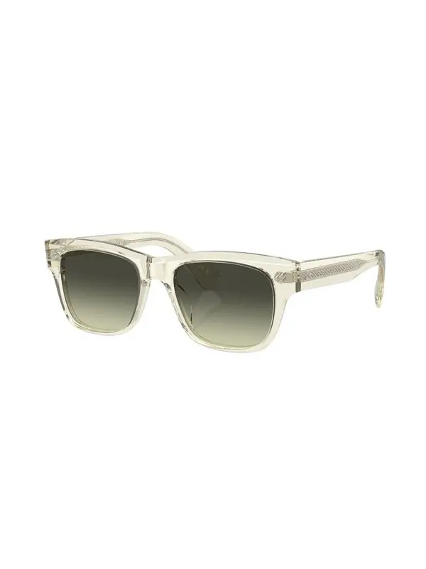 Oliver Spencer Birell Square-frame Sunglasses - Brown