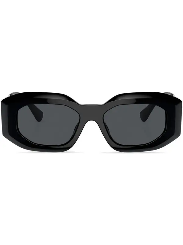 Versace Geometric Sunglasses - Black