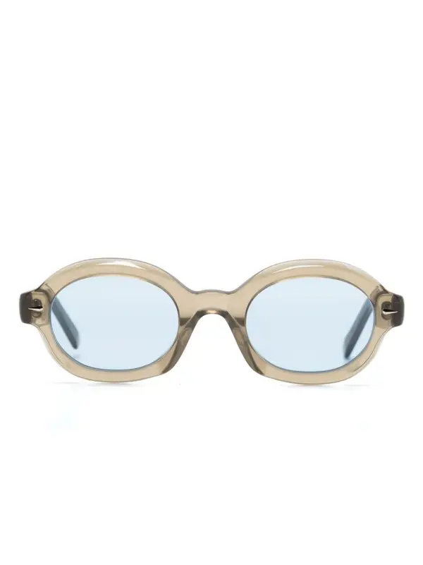 RETROSUPERFUTURE Oval-frame Tinted Sunglasses - Grey