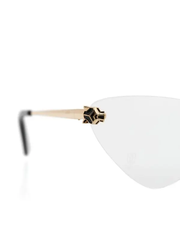 CARTIER Cat-eye Frame Glasses