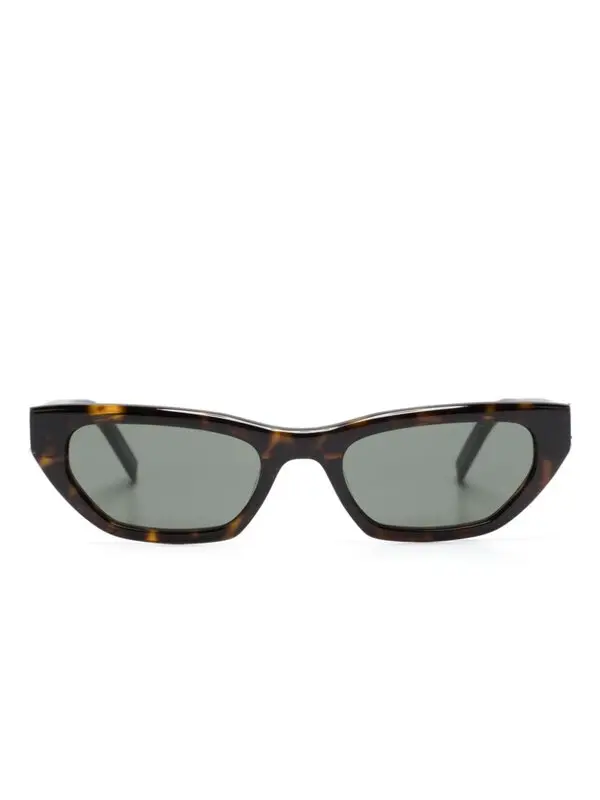 Saint Laurent Tortoiseshell Cat-eye Sunglasses - Brown