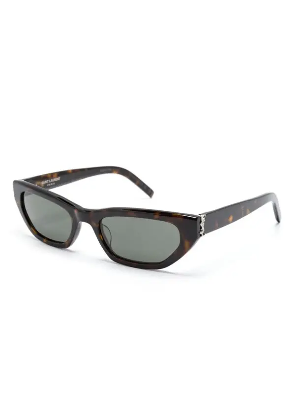 Saint Laurent Tortoiseshell Cat-eye Sunglasses - Brown
