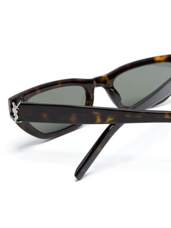 Saint Laurent Tortoiseshell Cat-eye Sunglasses - Brown