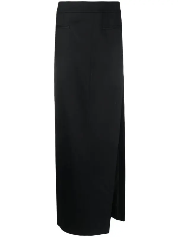 GENNY Side-slit Maxi Skirt