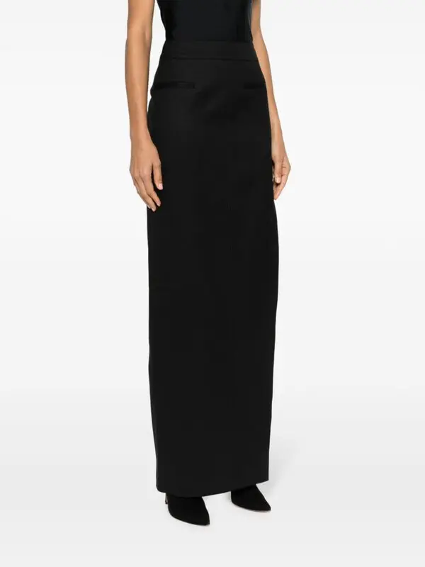 GENNY Side-slit Maxi Skirt